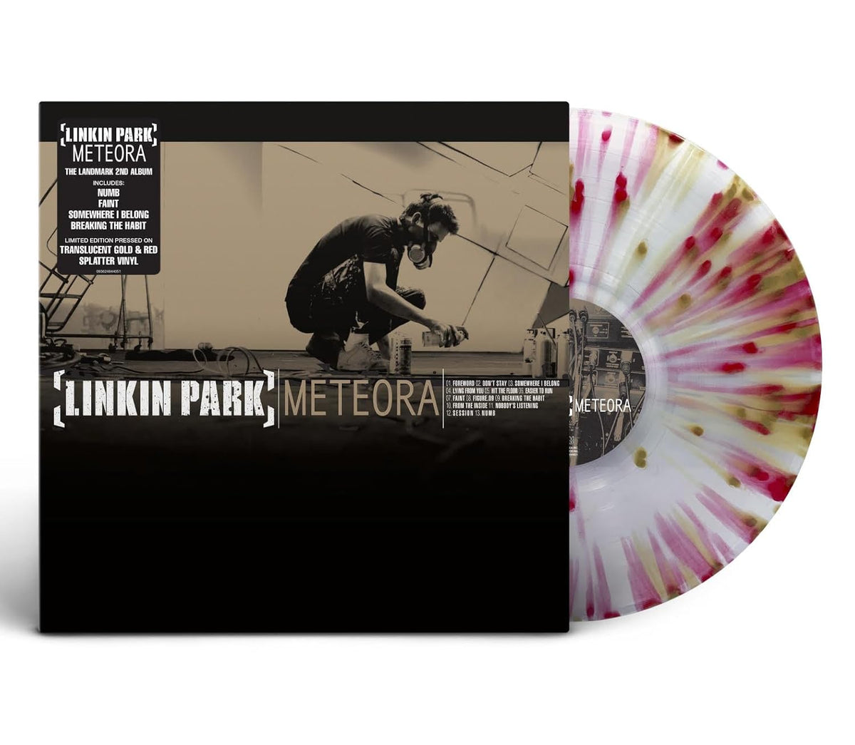 Linkin Park – Meteora [Limited Edition Gold & Red Splatter Vinyl]